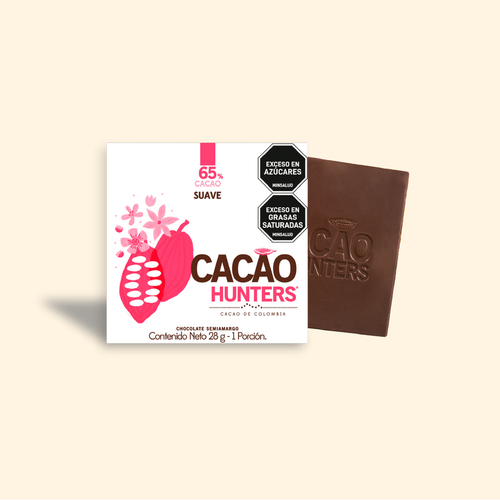 Chocolate Suave 65% - Tableta por 28g – Cacao Hunters